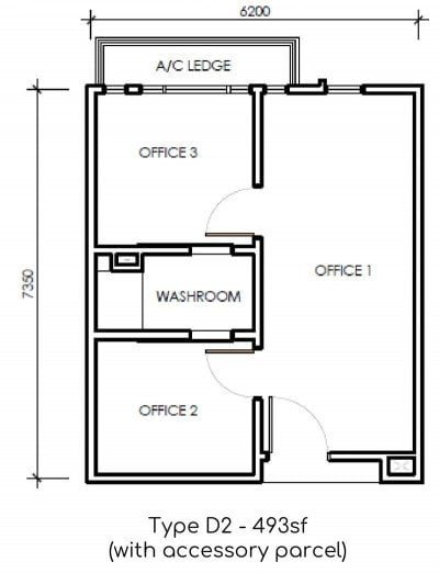 Floor Plan, Type And Layout Plan @ Paxtonz | Mossaz Empire City ...